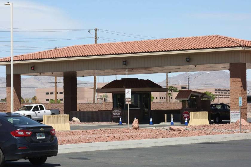Nellis base gate to close for North Las Vegas sewer work | Las Vegas ...