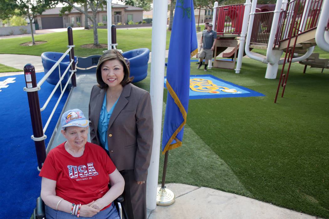 Henderson adds more parks offering adaptive playground equipment ...