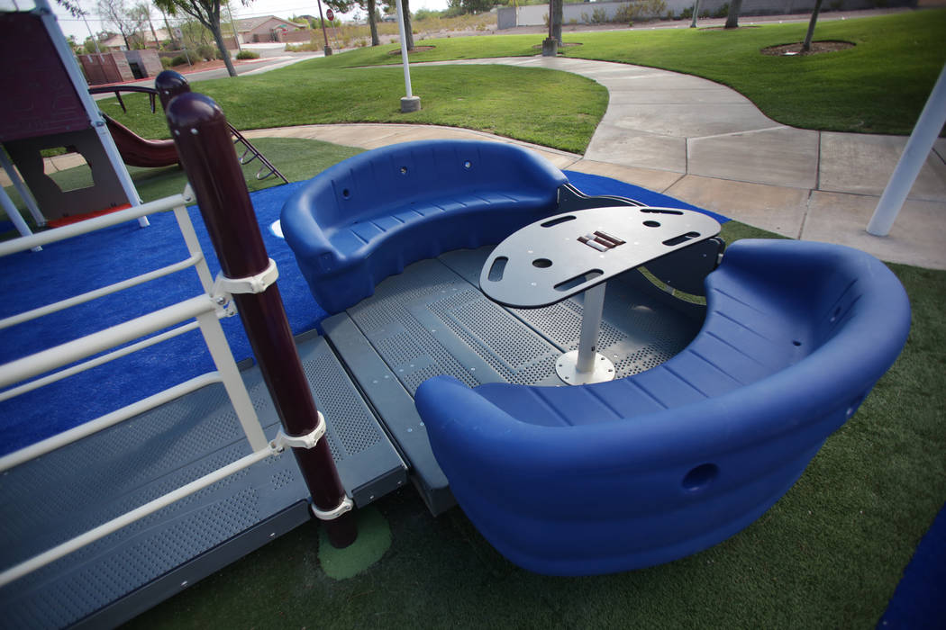 Henderson adds more parks offering adaptive playground equipment ...