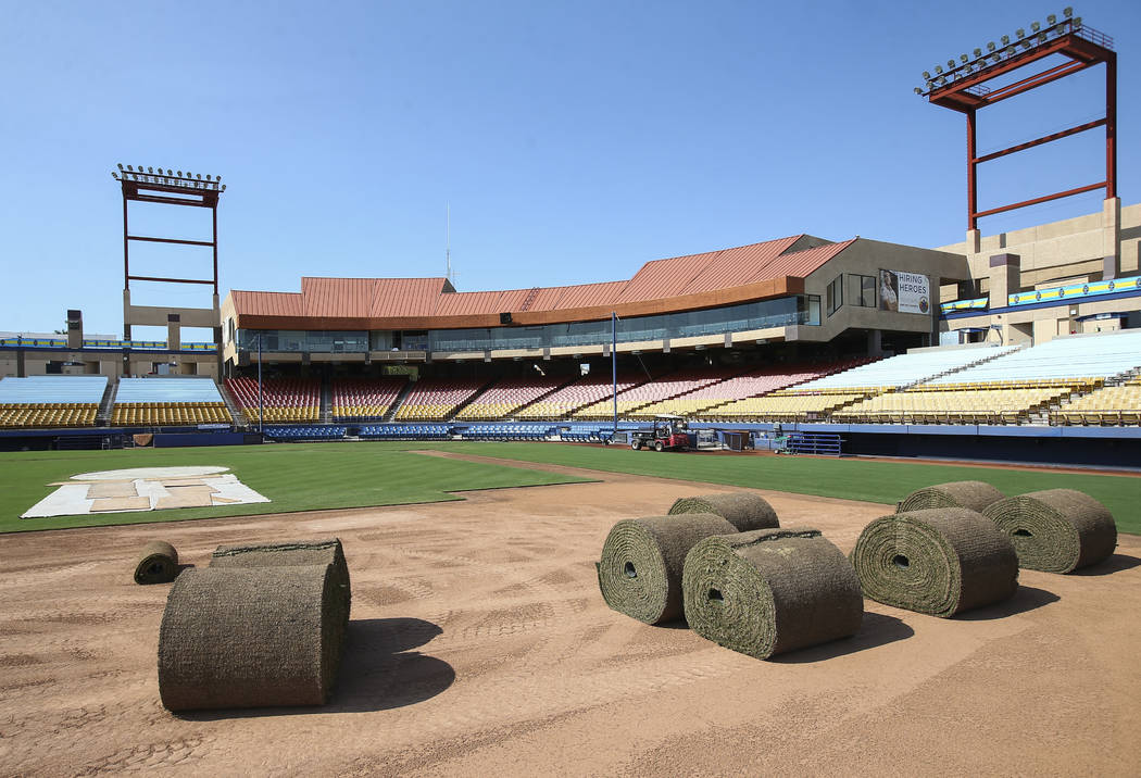 Cashman Field changeover juggles field between 51s, Lights FC | Las ...