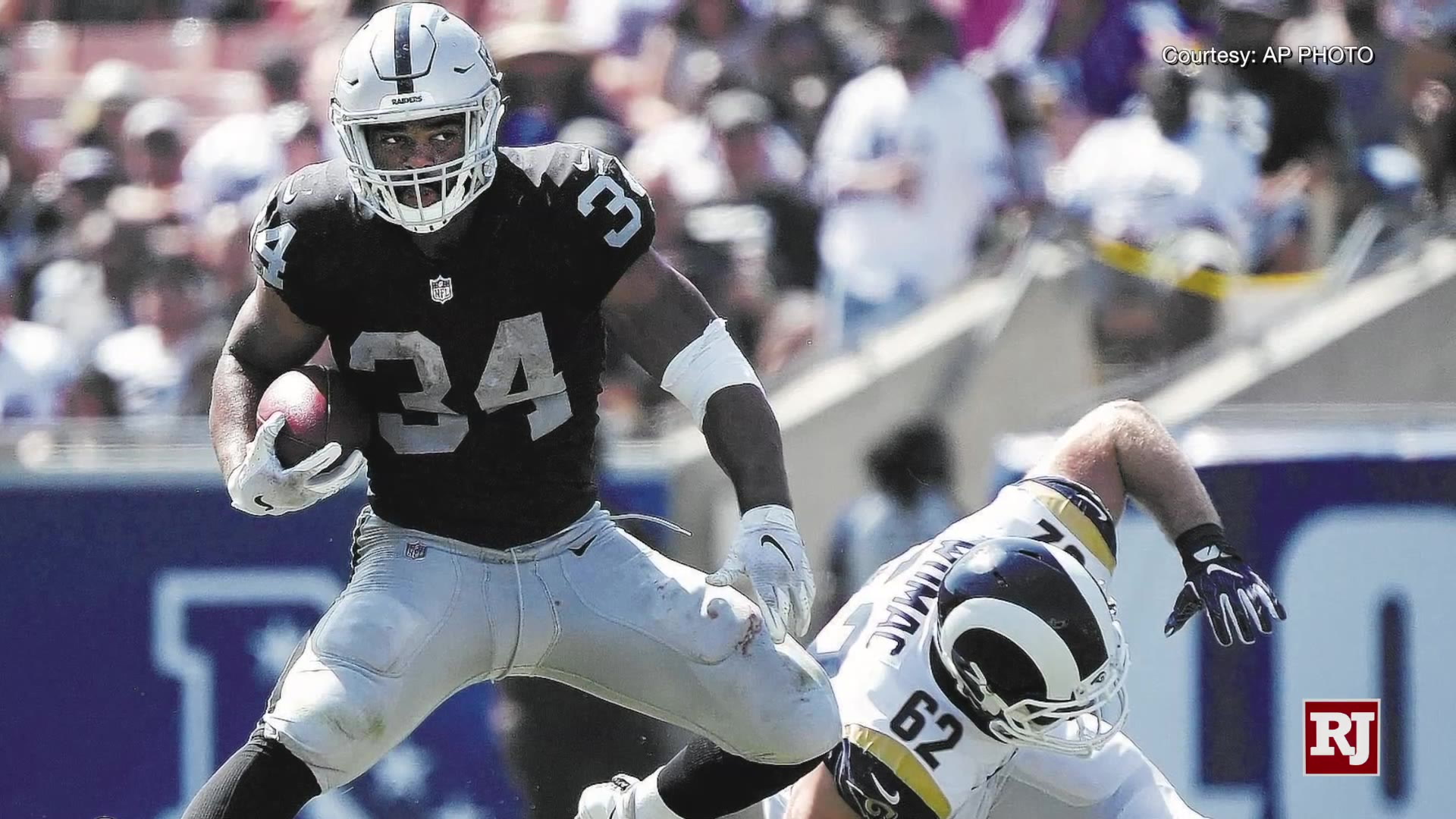 Raiders RB Chris Warren makes strong case as DeAndre Washington sits ...