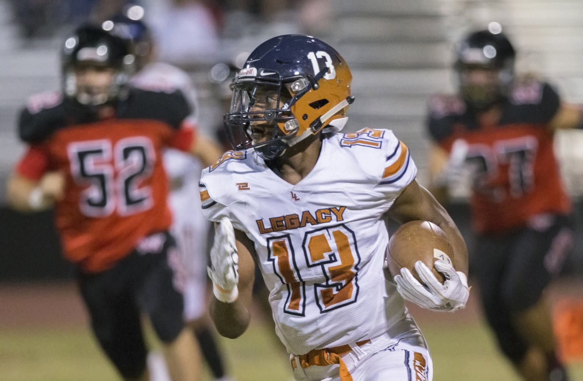 Aaron Holloway’s dazzling night sets tone in Legacy’s 27-9 win ...