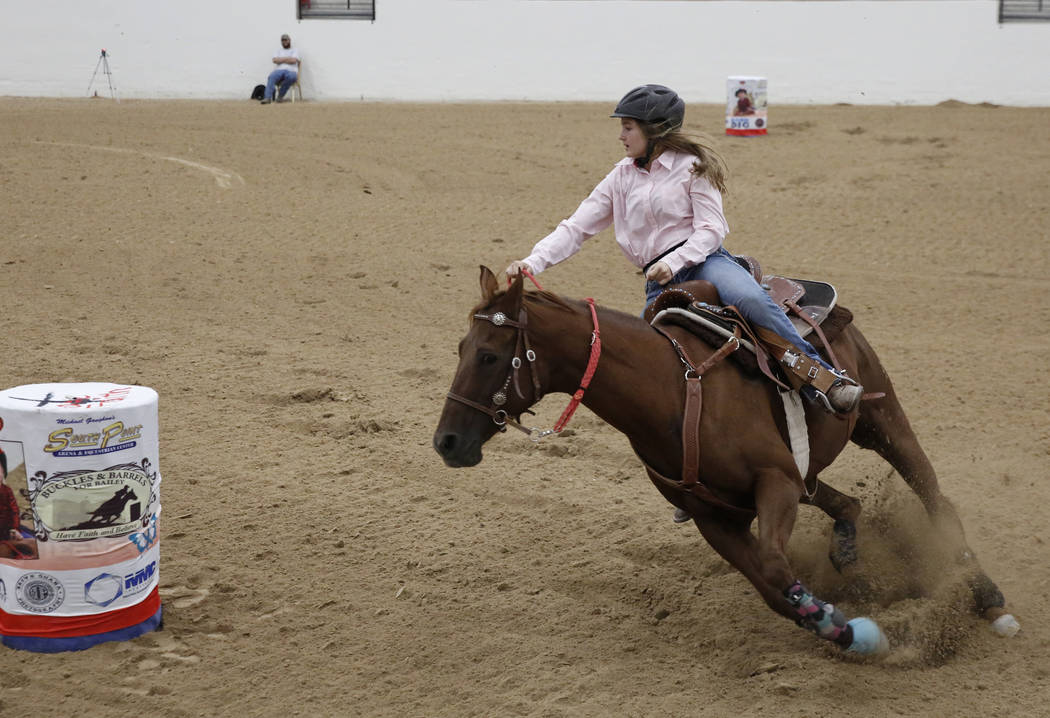 Buckles, barrels and racing at South Point in Las Vegas — PHOTOS | Las ...