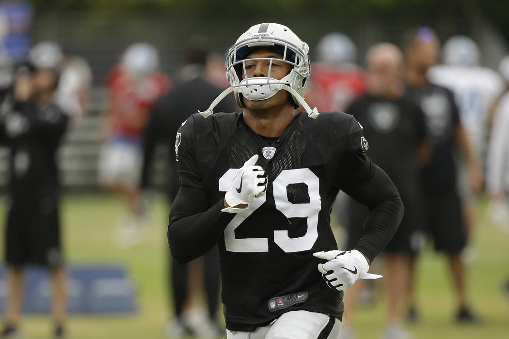 Raiders cornerback Leon Hall readies for Rams’ Cooper Kupp | Las Vegas ...
