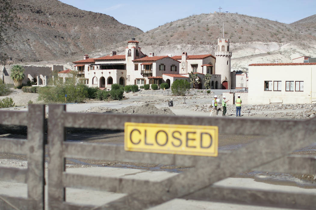Death Valley offers ‘flood recovery tours’ at Scotty’s Castle | Las ...