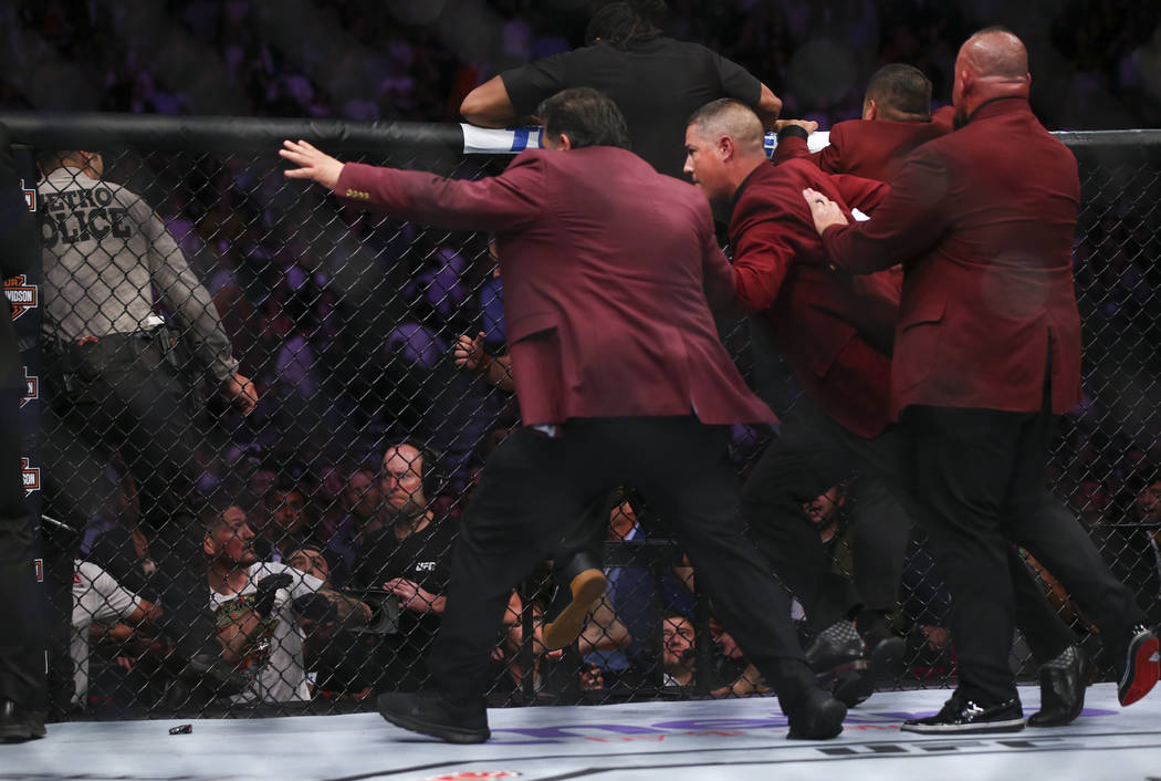 No arrests made in post-fight brawl at UFC 229 in Las Vegas | MMA UFC ...