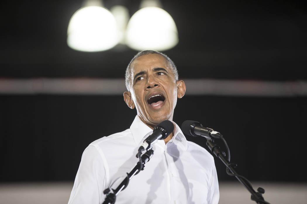 Barack Obama rallies voters in Las Vegas – VIDEO | Nevada | News ...