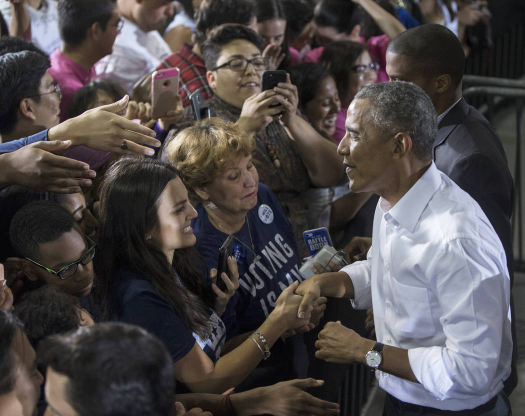 Barack Obama rallies voters in Las Vegas – VIDEO | Las Vegas Review-Journal