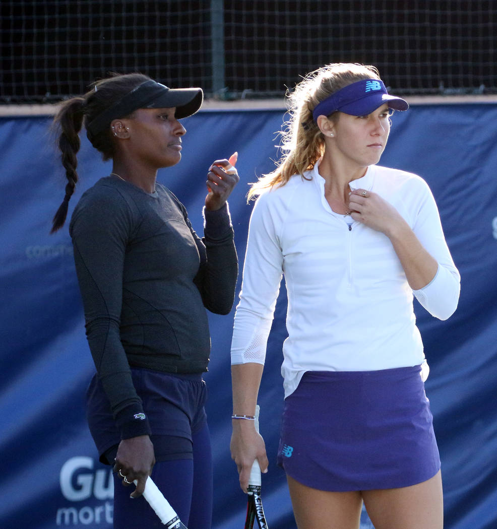 Asia Muhammad nears end of finest tennis season in Las Vegas | Las ...