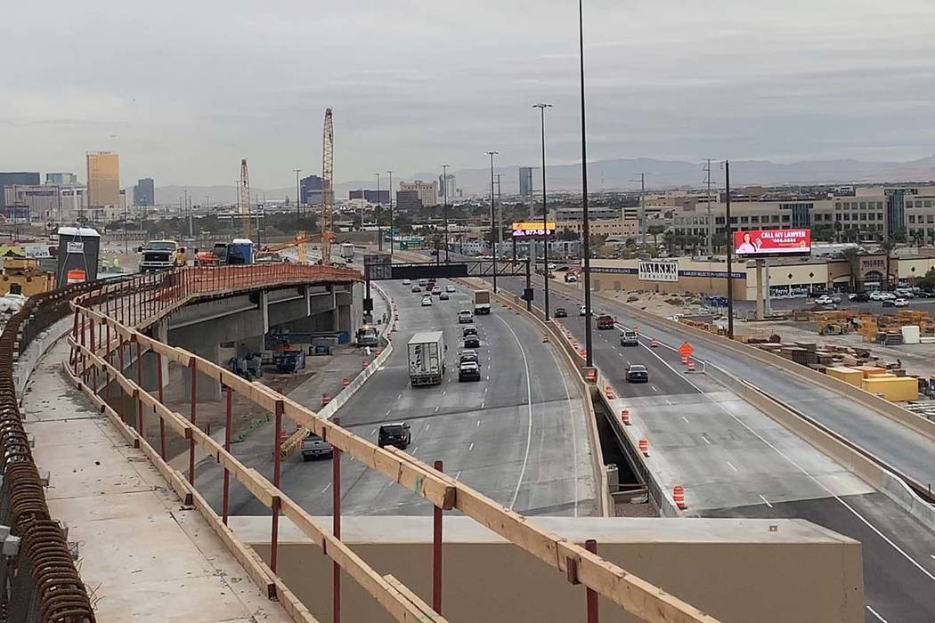 I-15 segment shut to traffic in downtown Las Vegas this weekend | Las ...