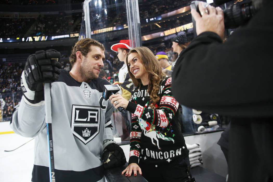 Alyson Lozoff follows fateful path to Knights’ rinkside role | Golden ...