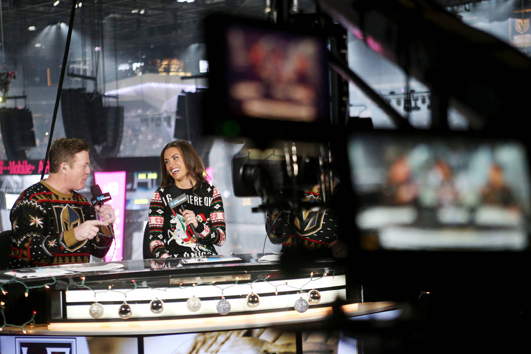 Alyson Lozoff follows fateful path to Knights’ rinkside role | Golden ...