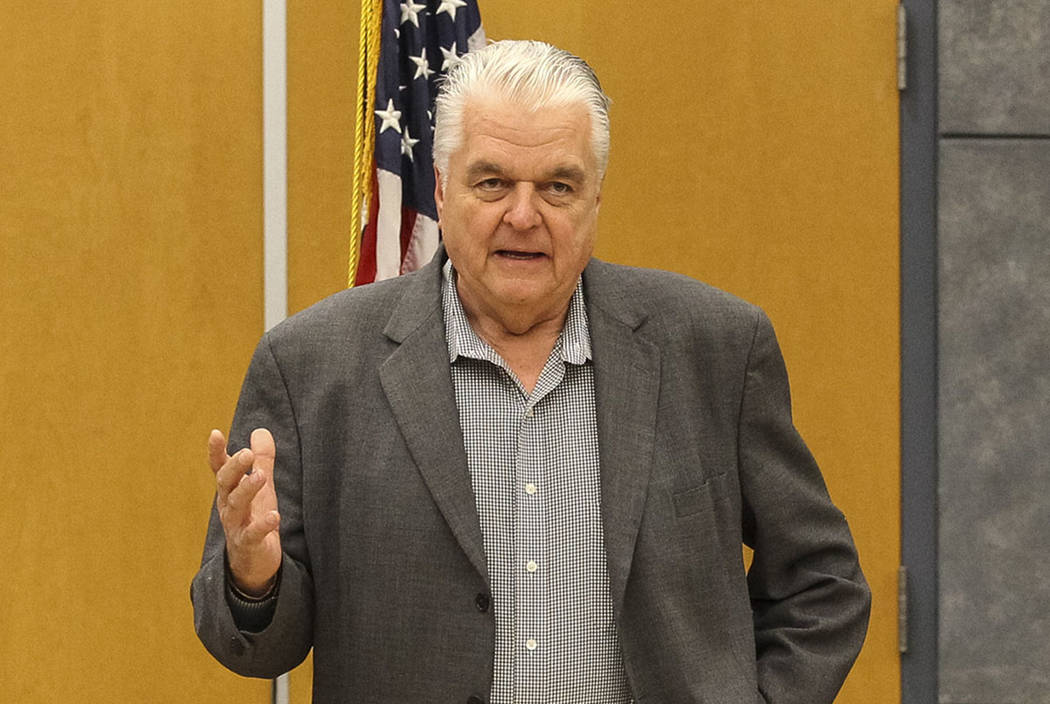 Governor-elect Steve Sisolak reveals chief of staff, other hires | Las ...
