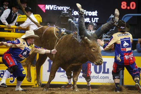 2017 National Finals Rodeo, Day 6 — PHOTOS | Las Vegas Review-Journal