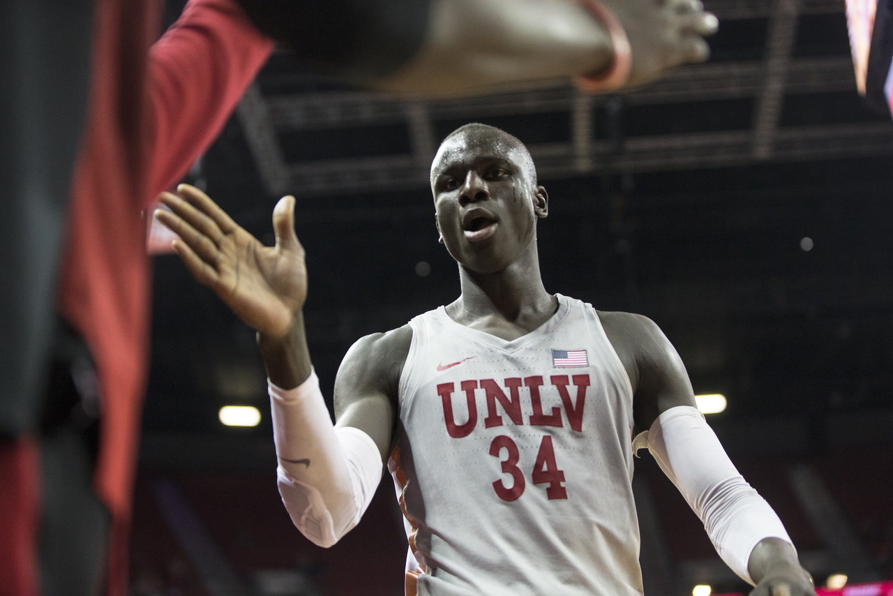 Defense-first UNLV forward Mbacke Diong emerges offensively | UNLV ...