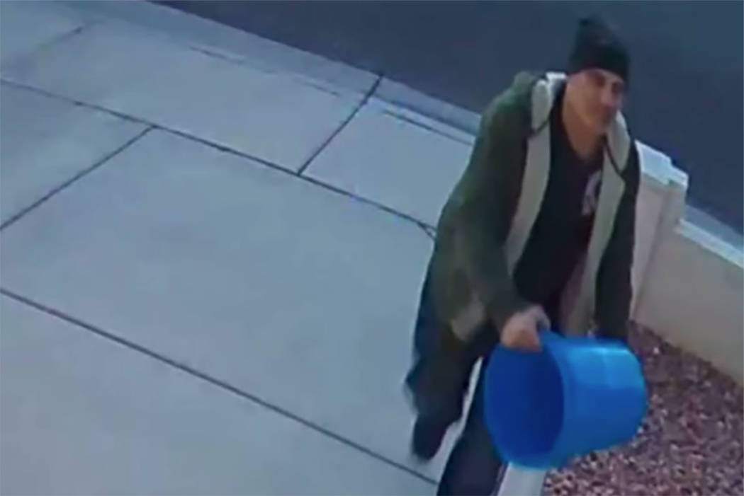 Las Vegas police arrest suspect in ‘Blue Bucket Bandit’ thefts | Crime