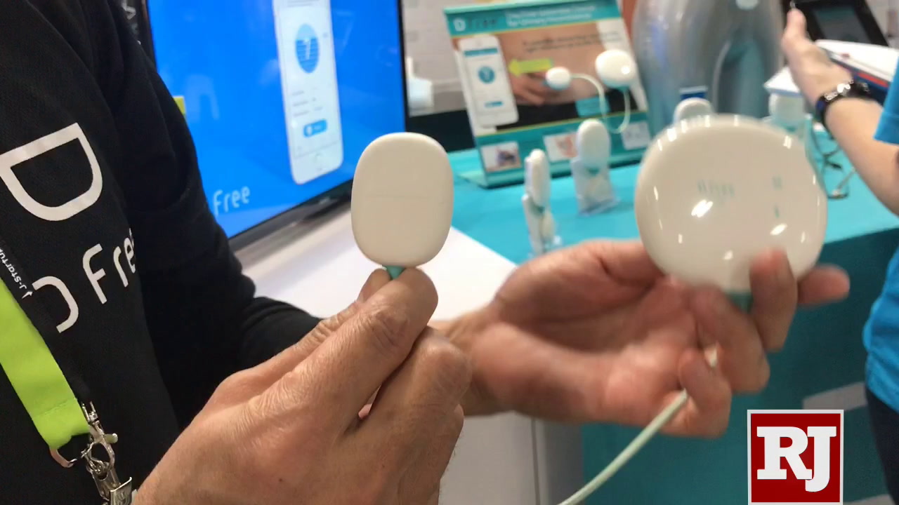 CES 2019 DFree detects how full your bladder is — VIDEO | CES ...