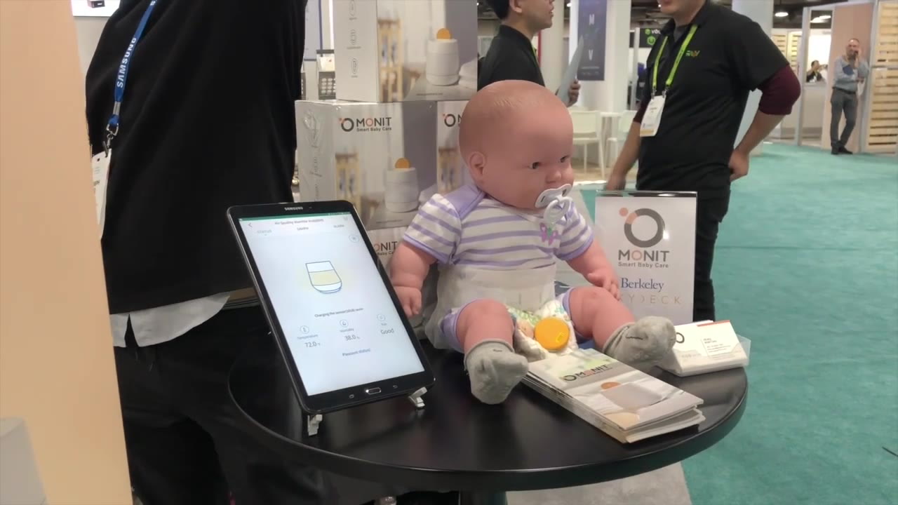 CES 2019: Smart diaper coming soon to US market — VIDEO | CES ...
