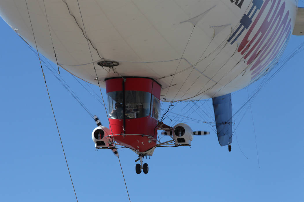 Carnival AirShip blimp floats over Las Vegas — VIDEO | Local Las Vegas ...