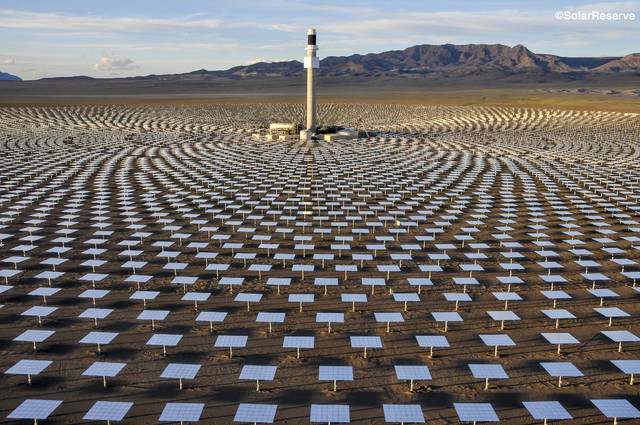 SolarReserve nixes Nevada plans for world’s largest solar project ...