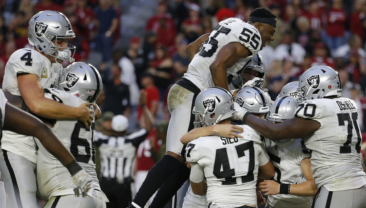 Raiders schedule has 48-day span between games in Oakland — VIDEO ...