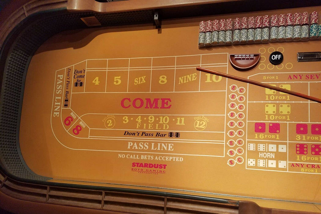 Craps Table Layout