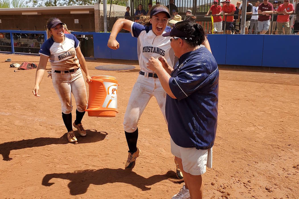 Shadow Ridge wins first state softball championship | Las Vegas Review ...