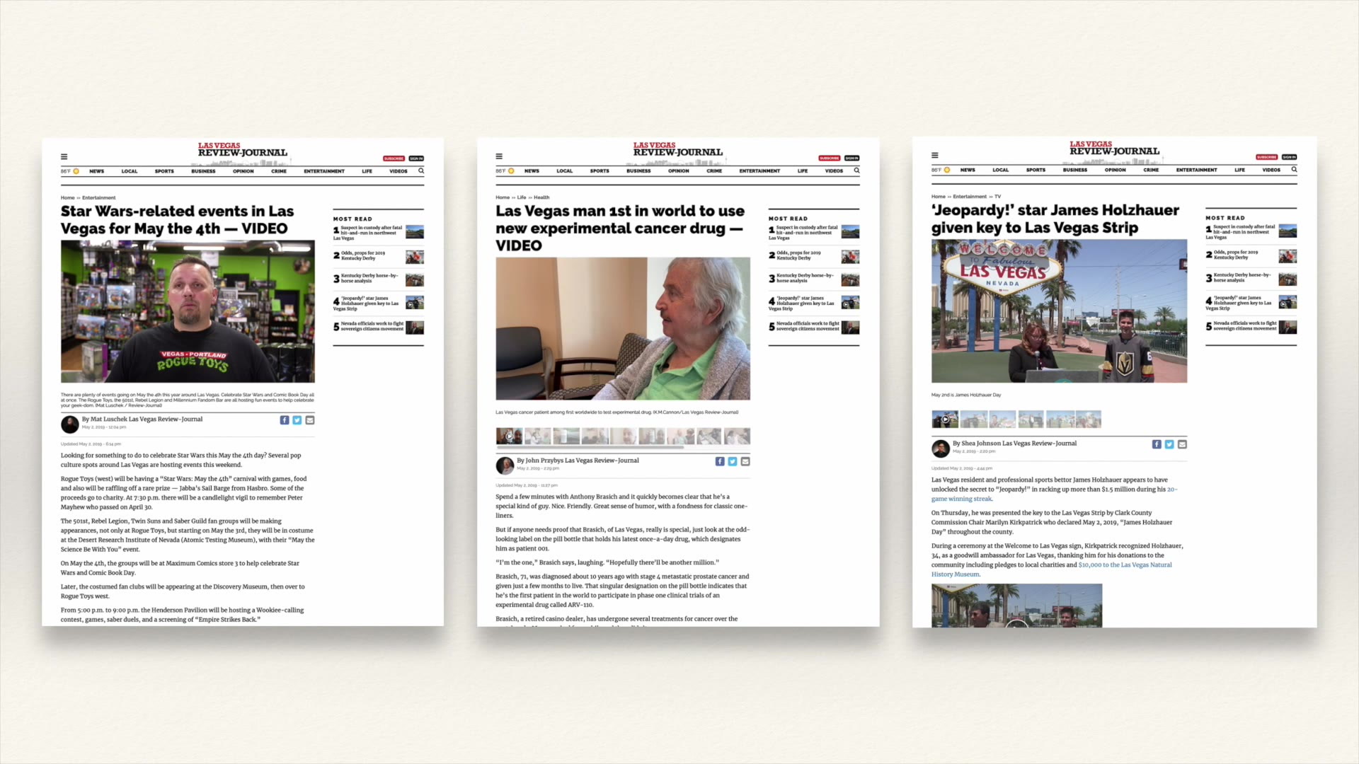 Reviewjournal.com redesigned to be faster, easier to use | News