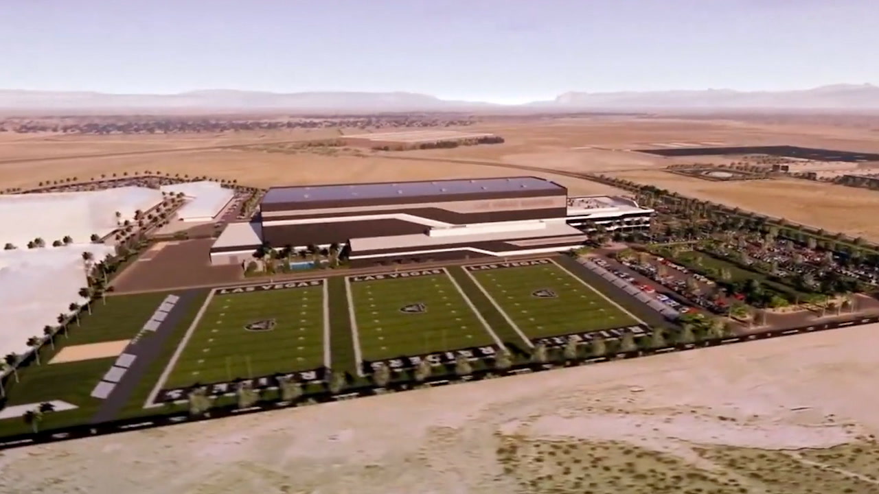 NFL Raiders’ practice facility, offices take shape in Henderson | VIDEO | Raiders/NFL | Sports