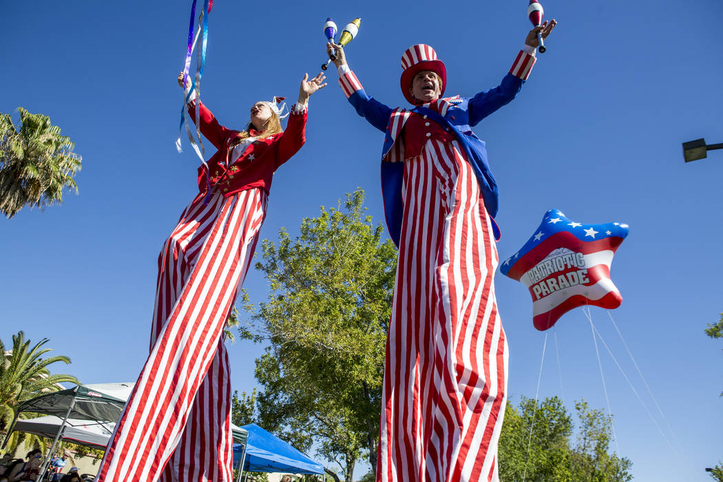 Summerlin’s Patriotic Parade leads this week’s best bets in Las Vegas ...