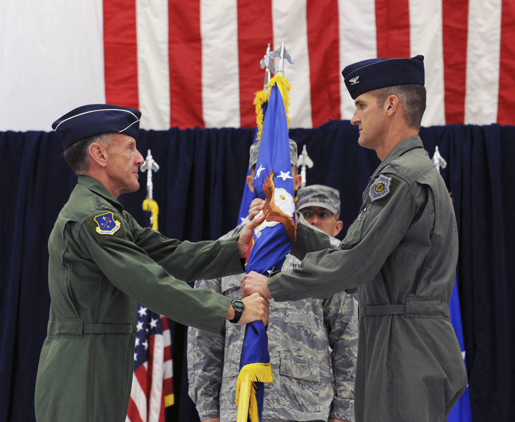 Nellis commander relieved of duties over unprofessional relationship ...