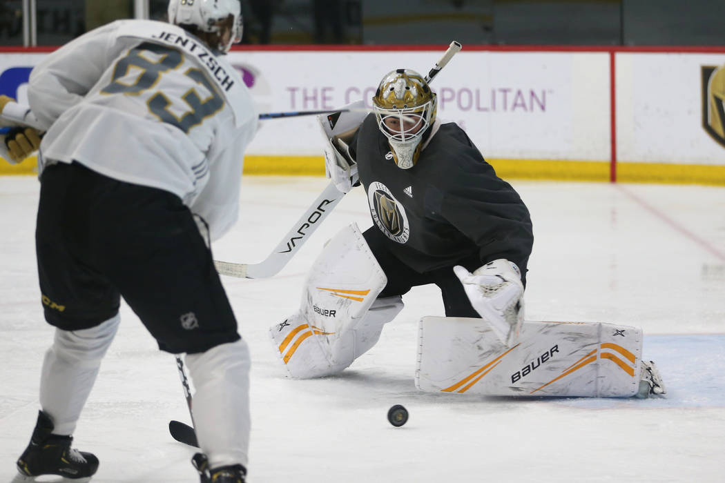 Jiri Patera finds comfort zone at Golden Knights’ development camp ...