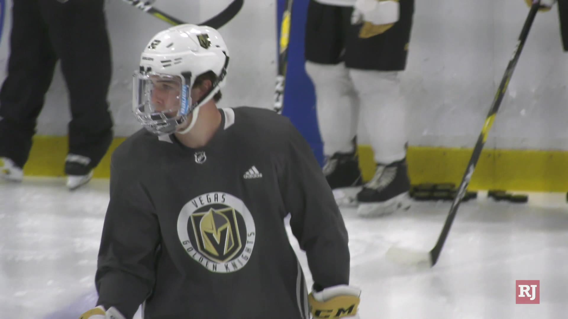 Dylan Coghlan serves as inspiration at Golden Knights’ camp | Golden ...