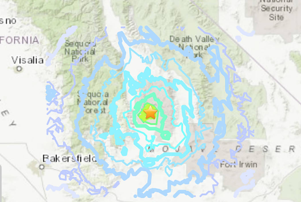 Las Vegas feels earthquake aftershock from California | Local Las Vegas ...