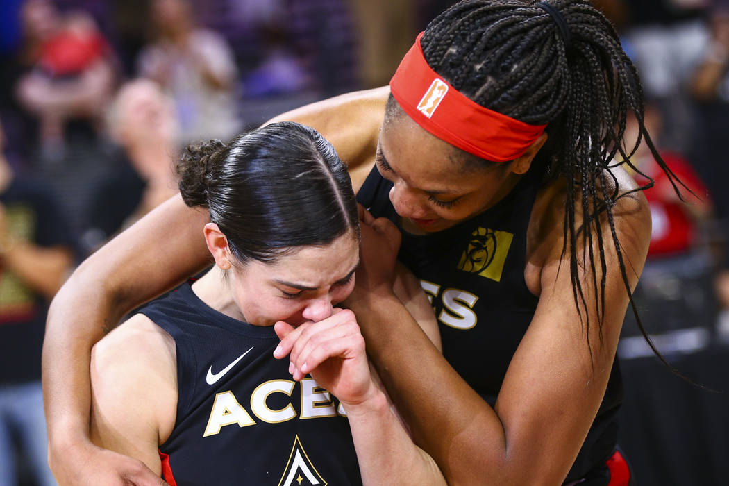 Aces guard Kelsey Plum stays steady through struggles, triumphs | Las Vegas Review-Journal