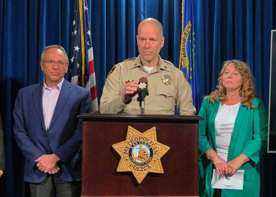 The Las Vegas Metropolitan Police Department Capt. James LaRochelle ...
