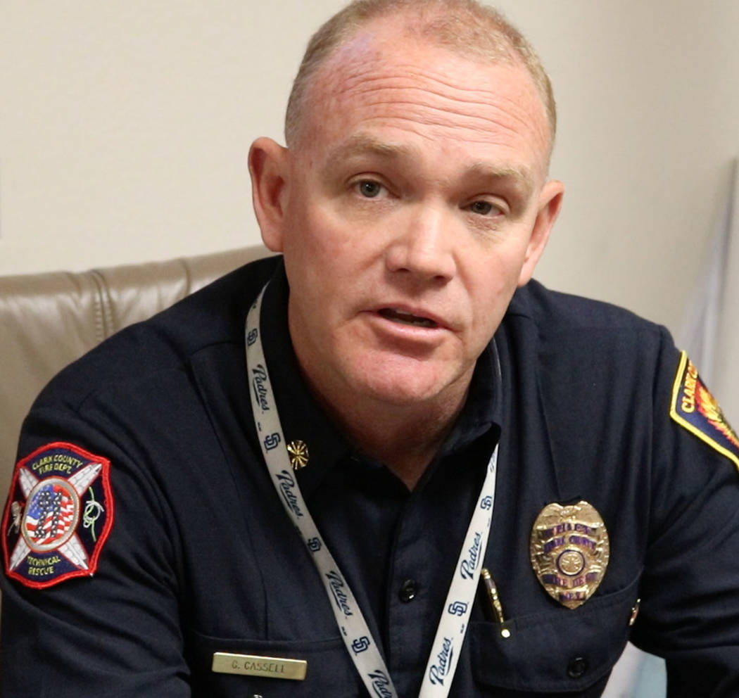 Clark County announces successor to retiring fire chief | Local Las ...