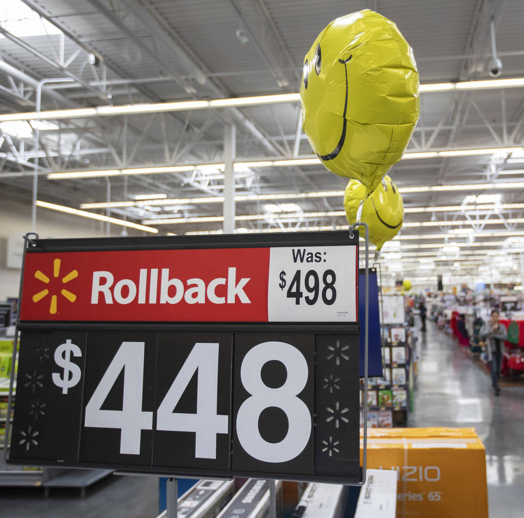 Walmart Rollback Sign