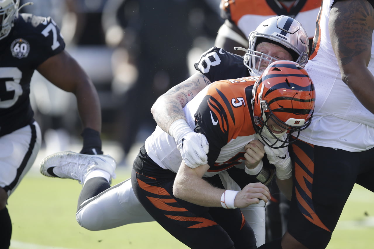 Oakland Raiders defeat Cincinnati Bengals, 17-10 | Raiders News | Sports