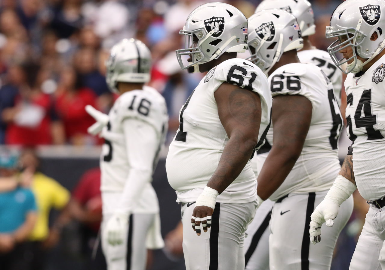 Rodney Hudson, Andre James questionable for Sunday’s Raiders game ...
