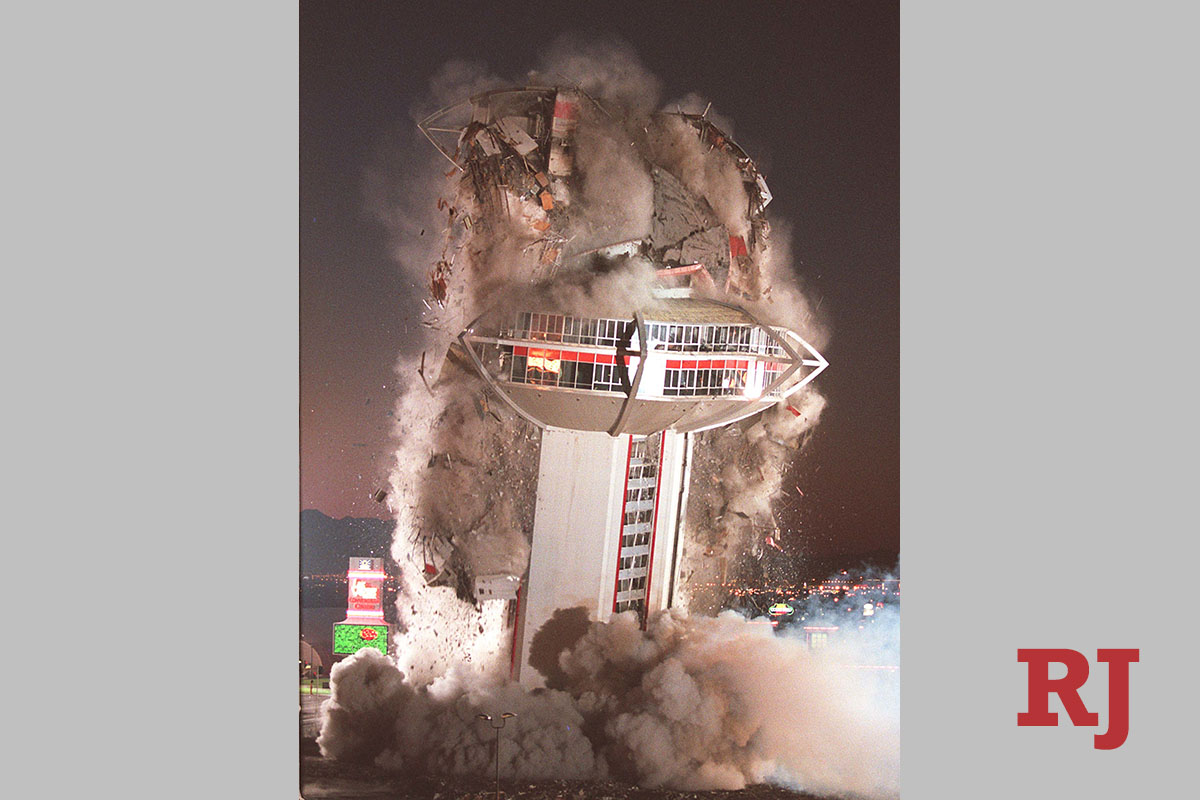 Landmark casino implosion lives on thanks to Martians (and Tim Burton ...
