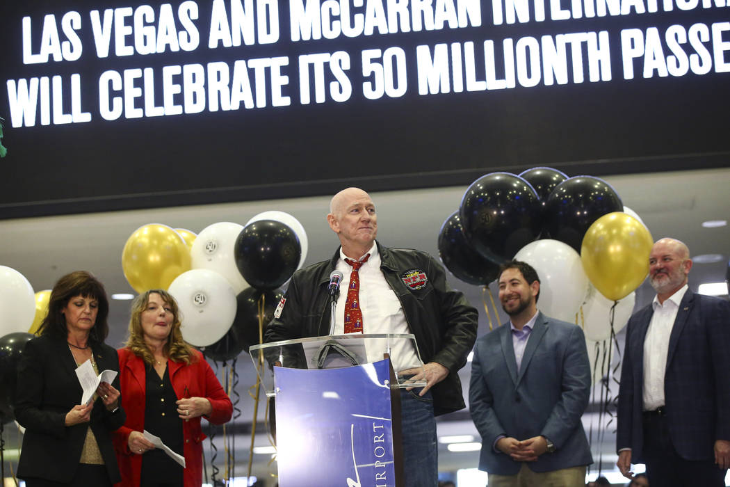 Las Vegas Airport Welcomes Record Breaking 50 Millionth Passenger