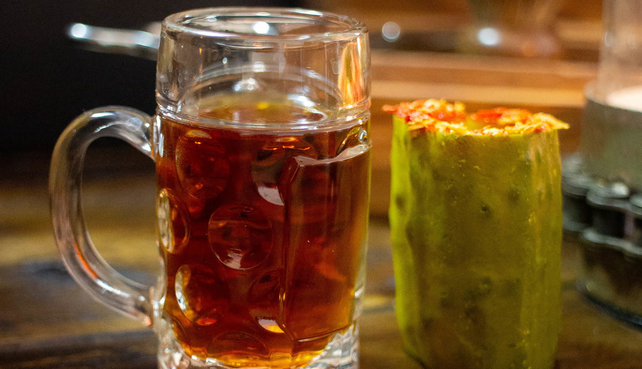 Speakeasy at Cosmo serves a shot of whiskey with a pickle — VIDEO ...
