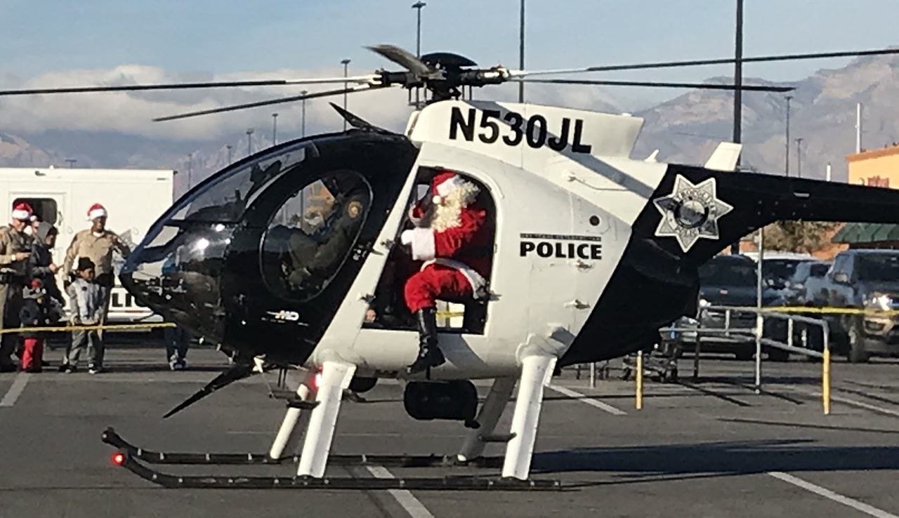 Metro’s Santa Cops event benefits Las Vegas children | Local Las Vegas ...