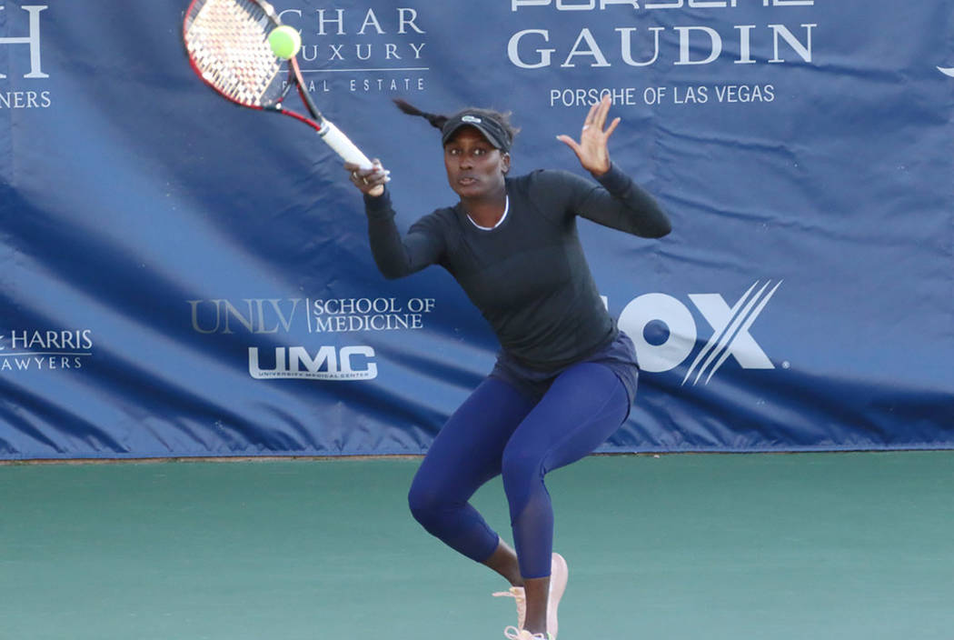 Asia Muhammad, partner defeat Serena Williams-Wozniacki | Las Vegas ...