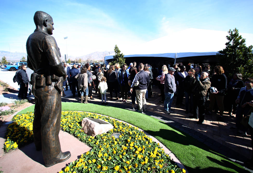 Alyn Beck | Park named for slain Las Vegas officer opens | VIDEO | Las ...