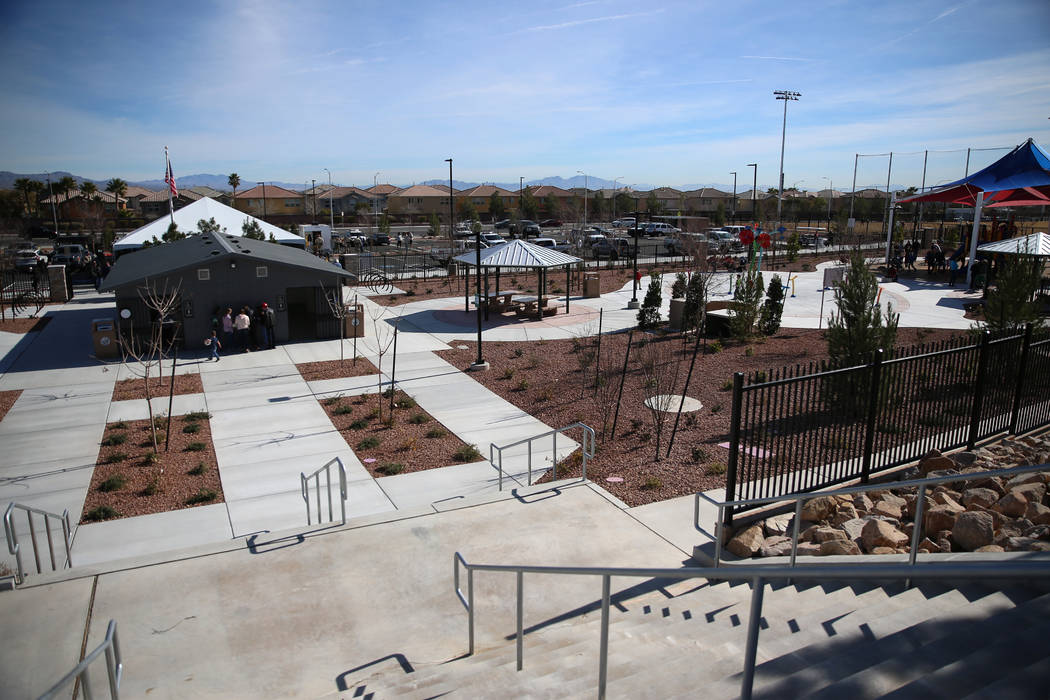 Alyn Beck | Park named for slain Las Vegas officer opens | VIDEO | Las ...