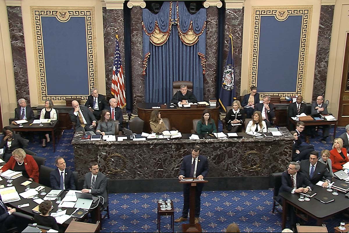 House impeachment managers make case against President Trump | Politics ...