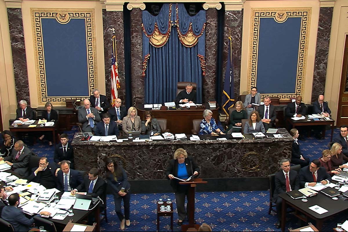 Trump impeachment trial | Arguments resume in Senate | VIDEO | Politics ...