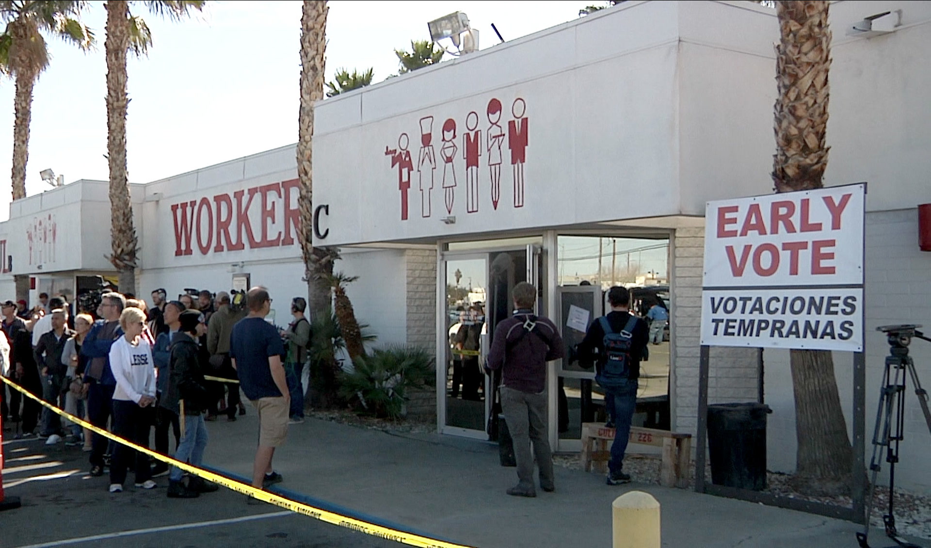 Caucus 2020| Early voting continues Monday in Las Vegas | VIDEO ...